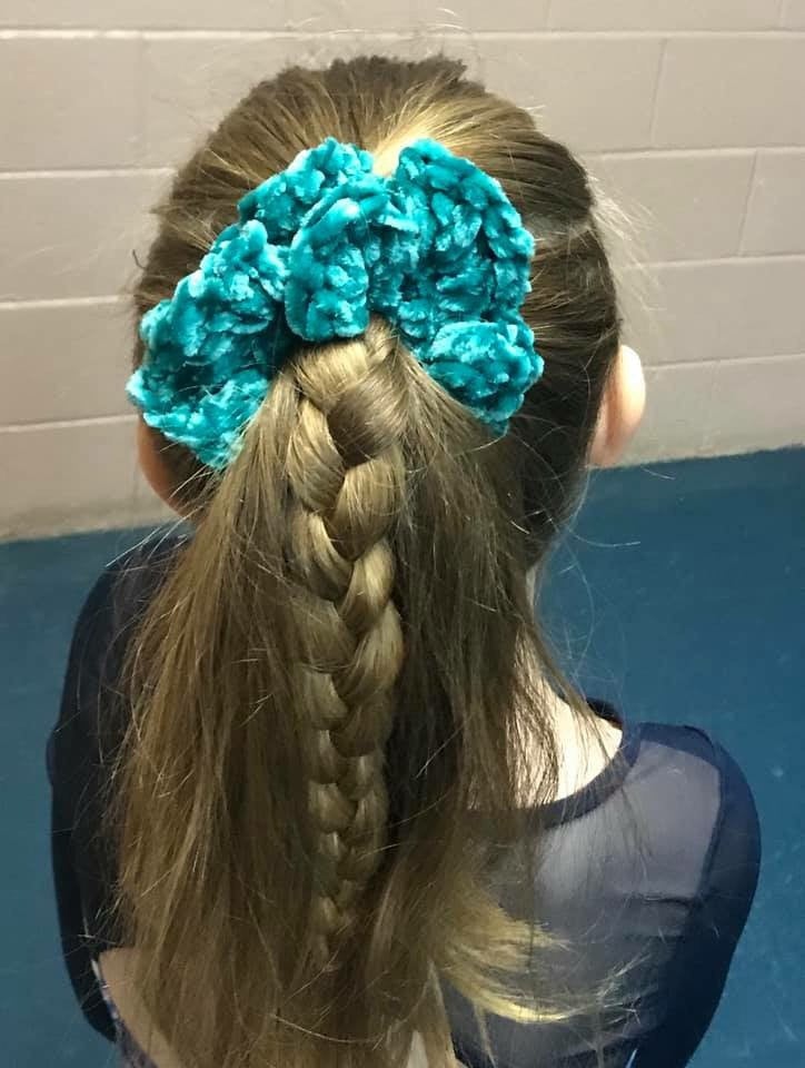 PATTERN - The Cyndi Scrunchie - DIGITAL DOWNLOAD, Velvet Crochet Scrun ...